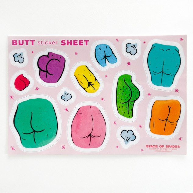 stickers + stationery – stace of spades